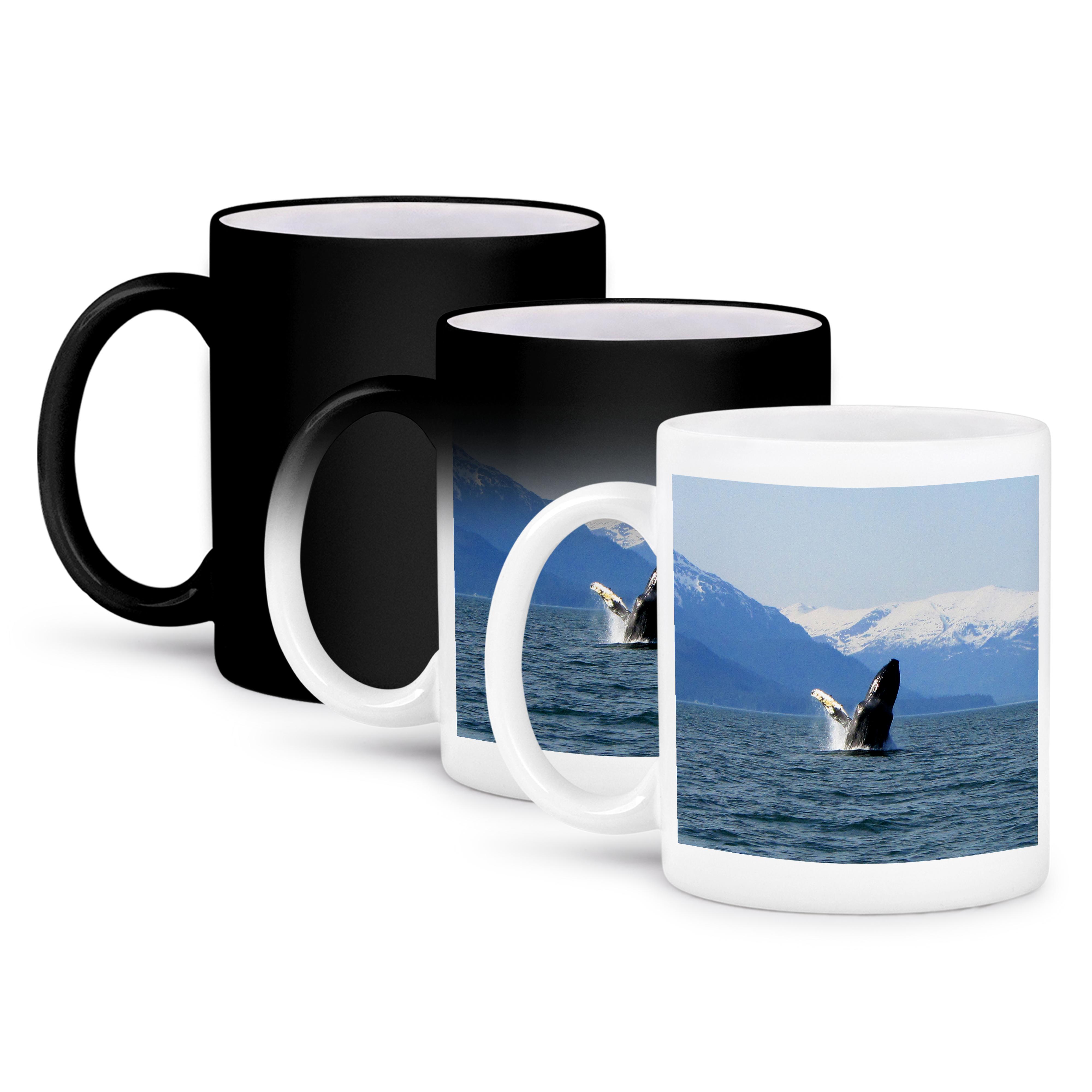 3dRose, Humpback Whale Playing in the Lynn Canal in Southeastern Alaska ...