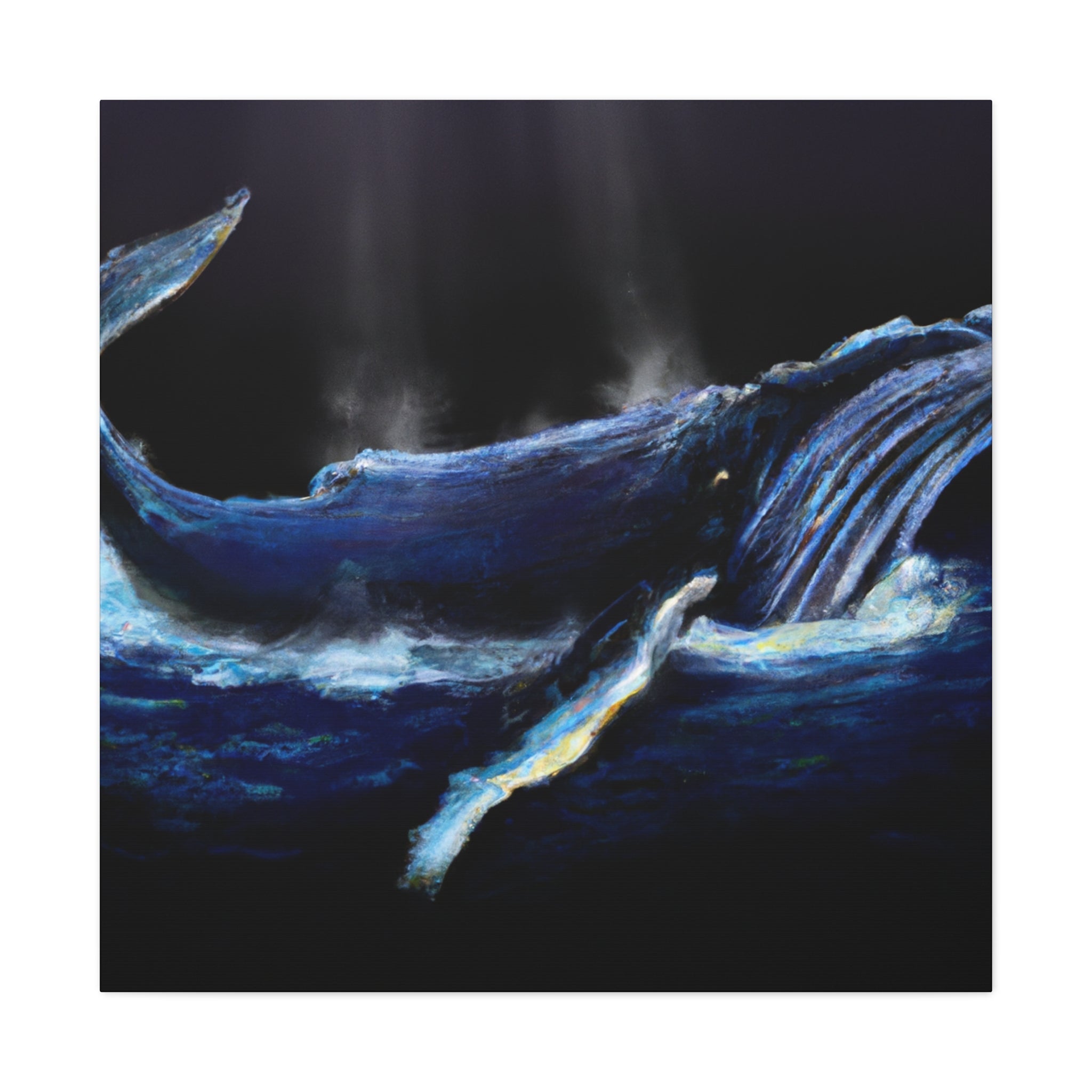 Humpback Whale Realism - Canvas - Walmart.com