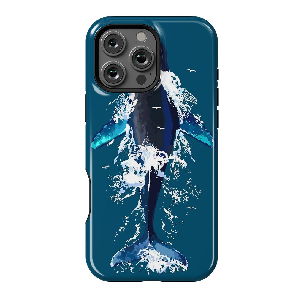 Humpback Whale in Ocean Tough Case Marine Life for Your iPhone 11-17 ...
