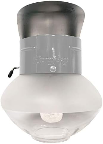 Humphrey 9PG Propane Indoor Gas Light, Pebble Gray Pre-Formed Mantle ...