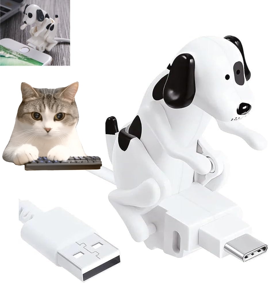 Humping Dog Phone Charger,Funny Fast Anxiety Dog Charger,Dog Humping ...