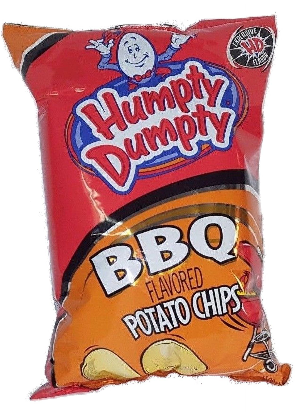 Humpty Dumpty BBQ Potato Chips, 6oz, Sharable Snack for Family and ...