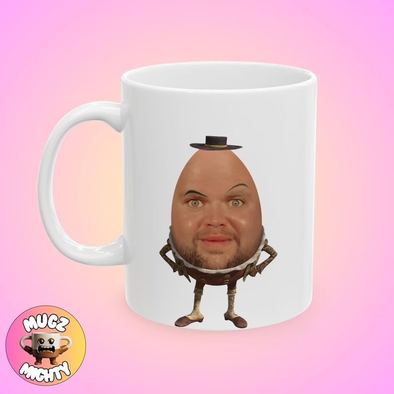 Humpty Dumpty JD Vance Meme Mug JD Vance Meme Trend Silly Modern Gift ...