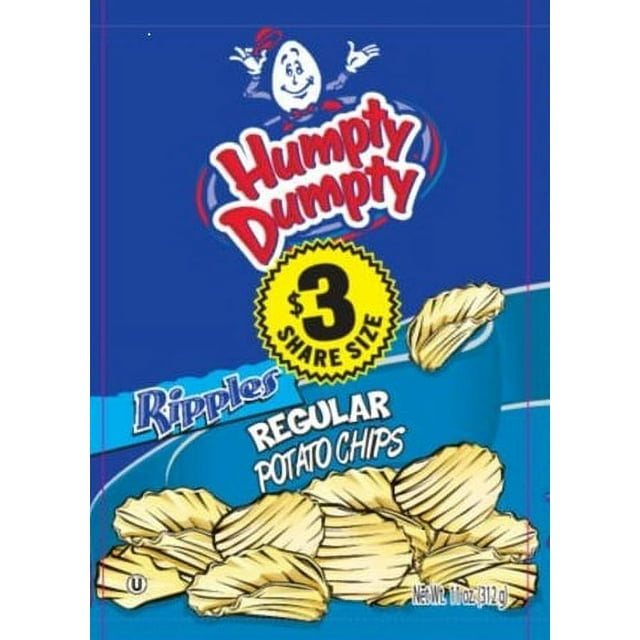 Humpty Dumpty Ripple Chips, 11 Oz. - Walmart.com