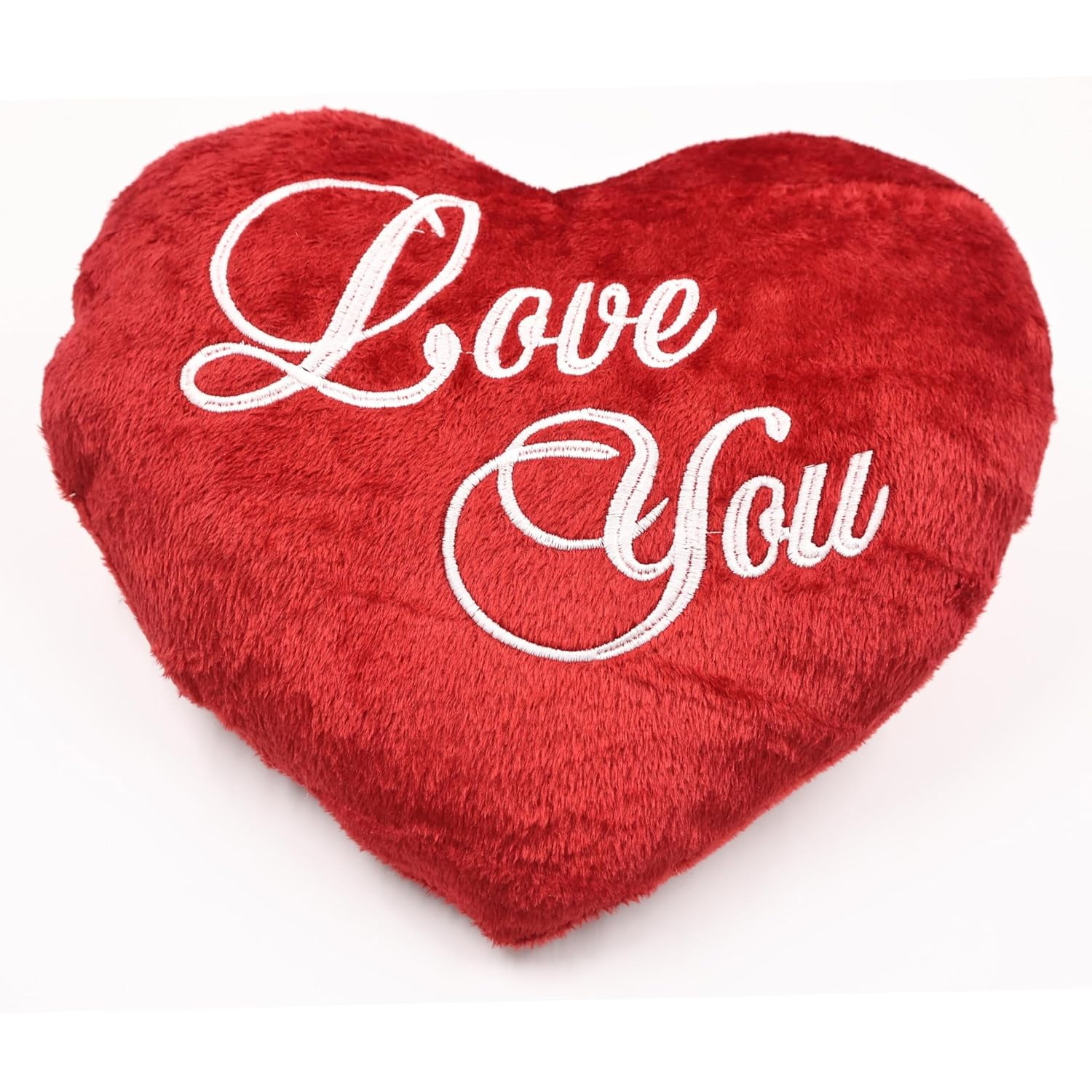 Humpy Hare Soft Heart Shaped Plush Pillow Embroidery Design Perfect for ...