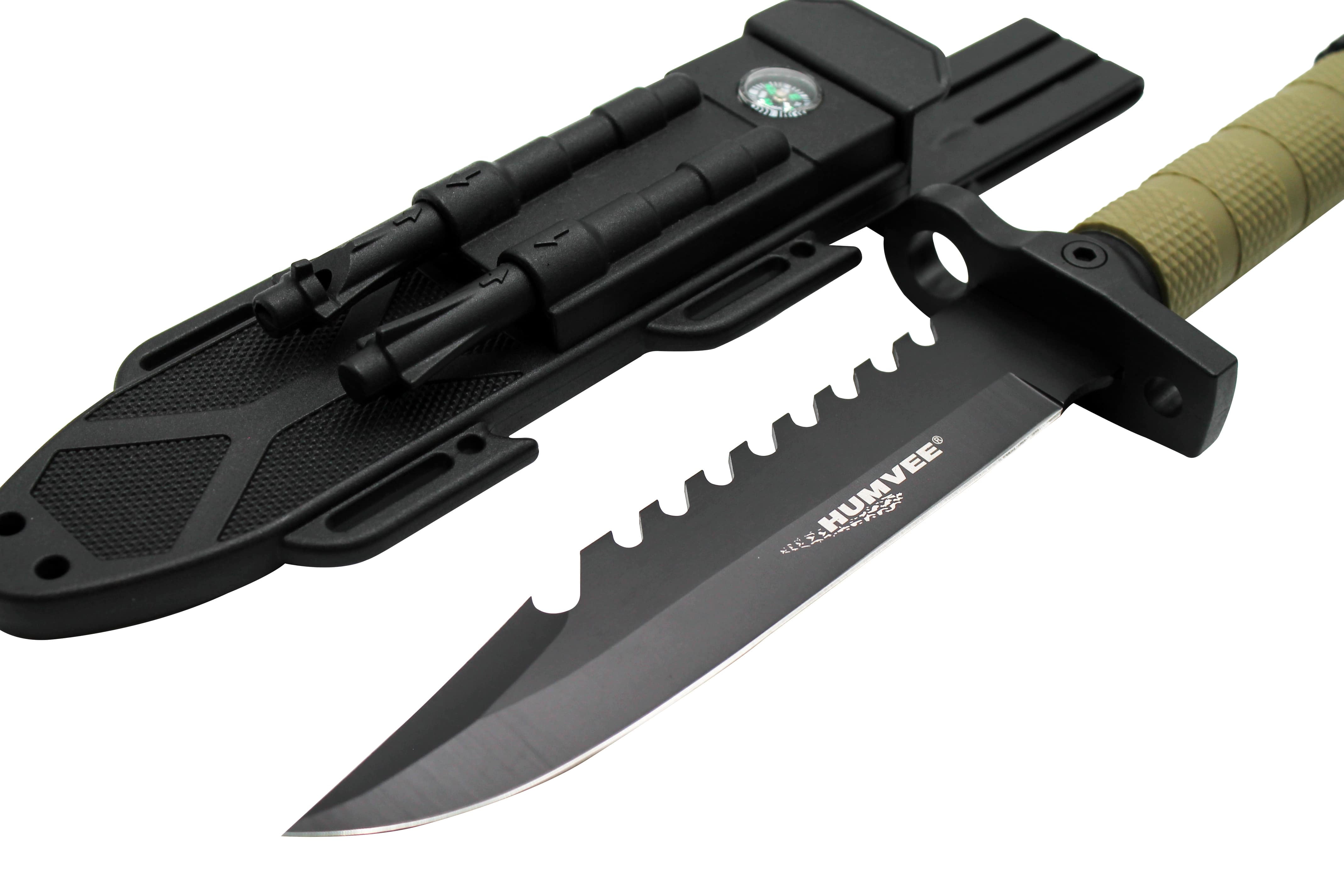 Humvee Next-Gen Survival Knife - Tan - Walmart.com