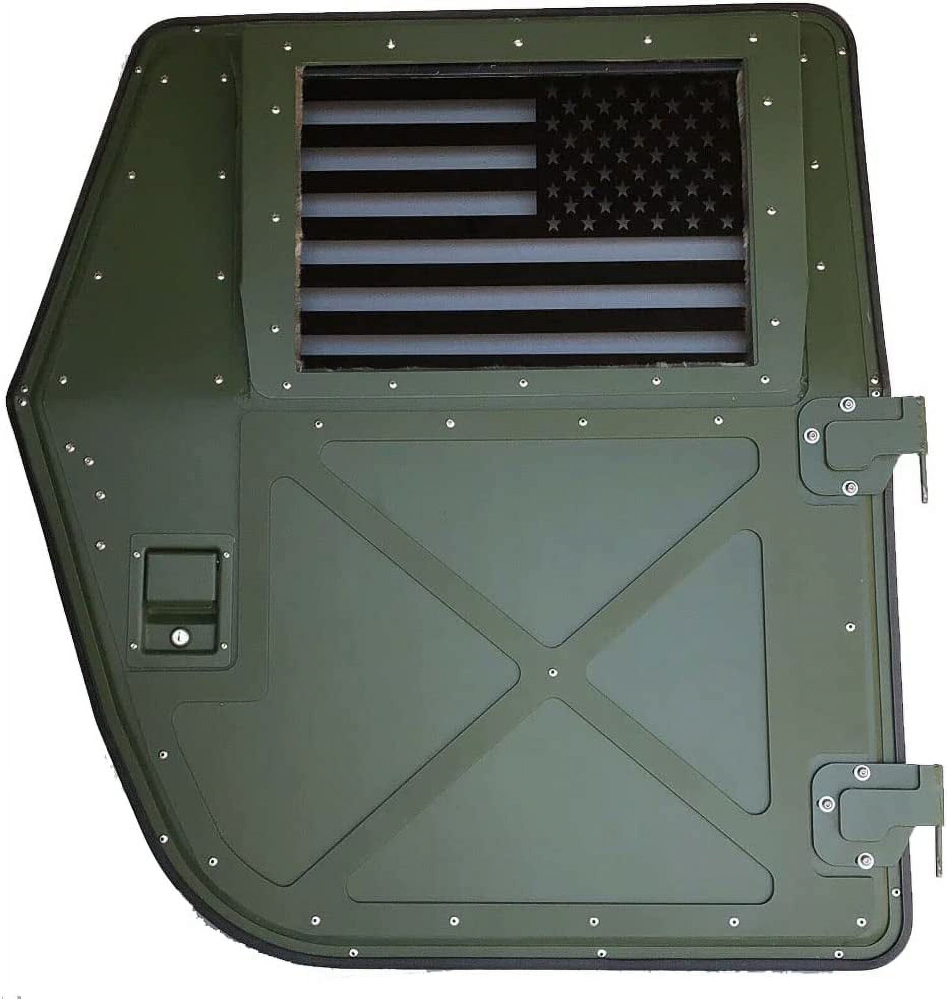 Humvee Window American Flag Vinyl Sticker Decal - Walmart.com