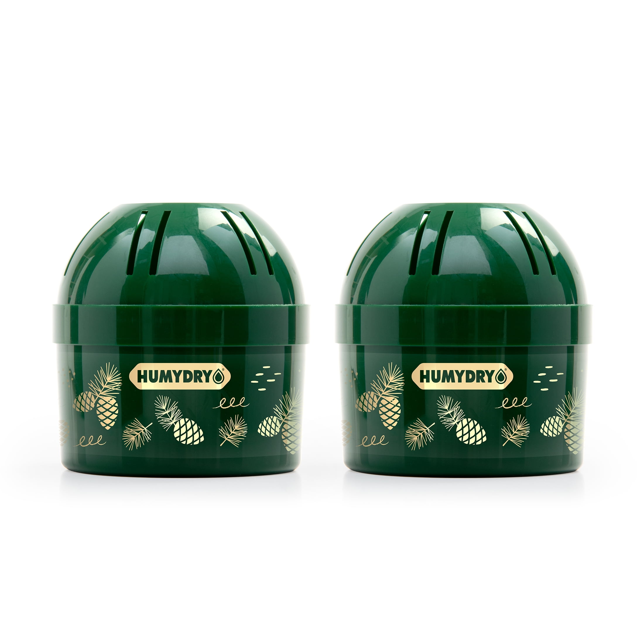 Humydry 2.6 oz Pine Scented Moisture Absorber & Air Freshener, 2 Pack ...