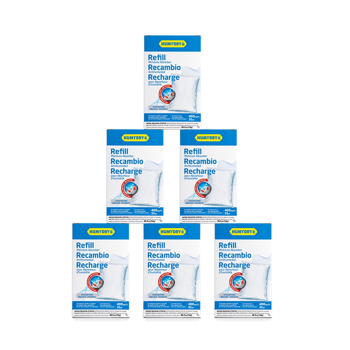 Humydry® Moisture Absorber Refills, 35.3oz. for Closet & Storage ...