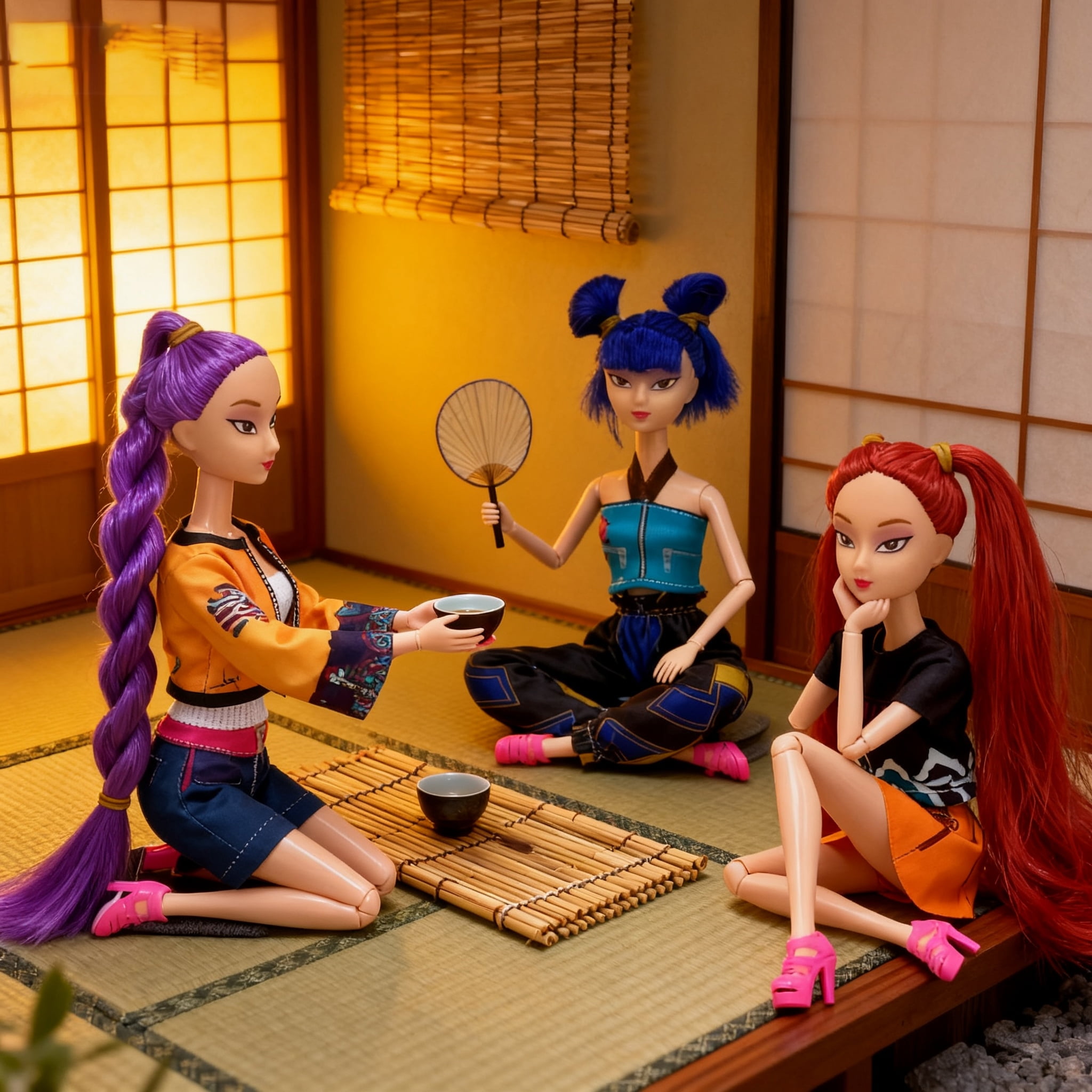 Hun+ter Toys Dolls 10.6in，Action Figures with Removable Costumes ...