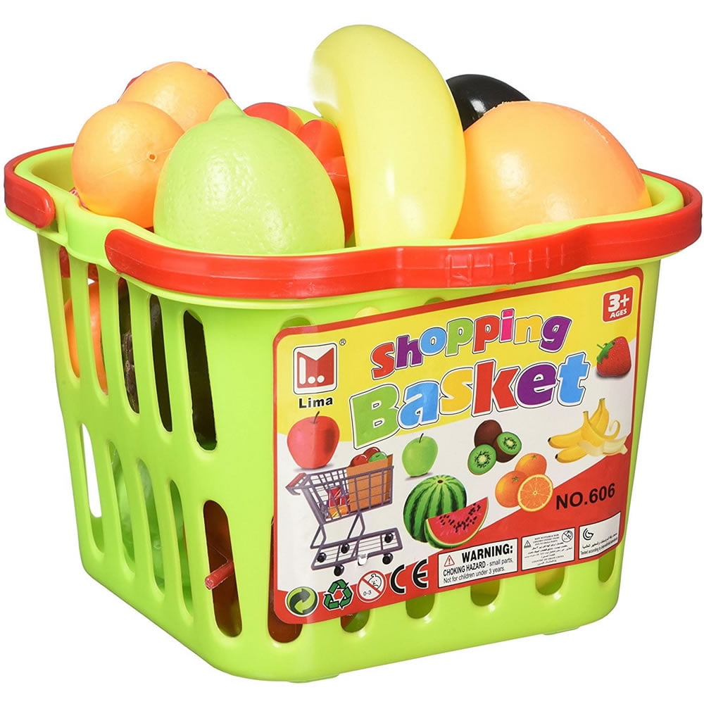 HunSon Shopping Basket with Fruits - Walmart.com