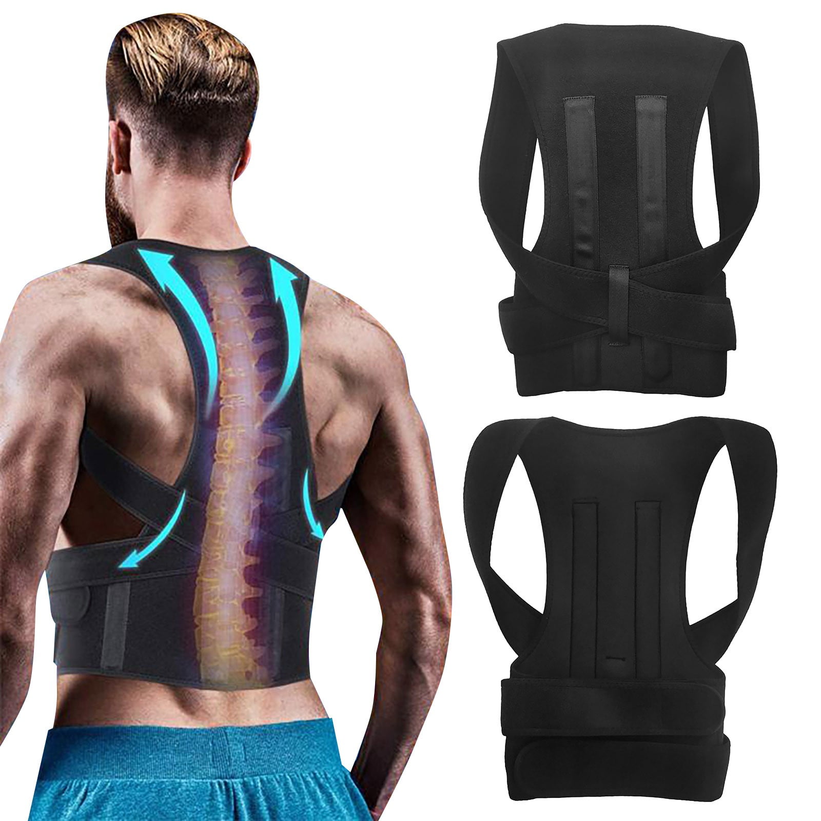 Hunchback Correction Strap For Adult Prevention Of Male And Female ...