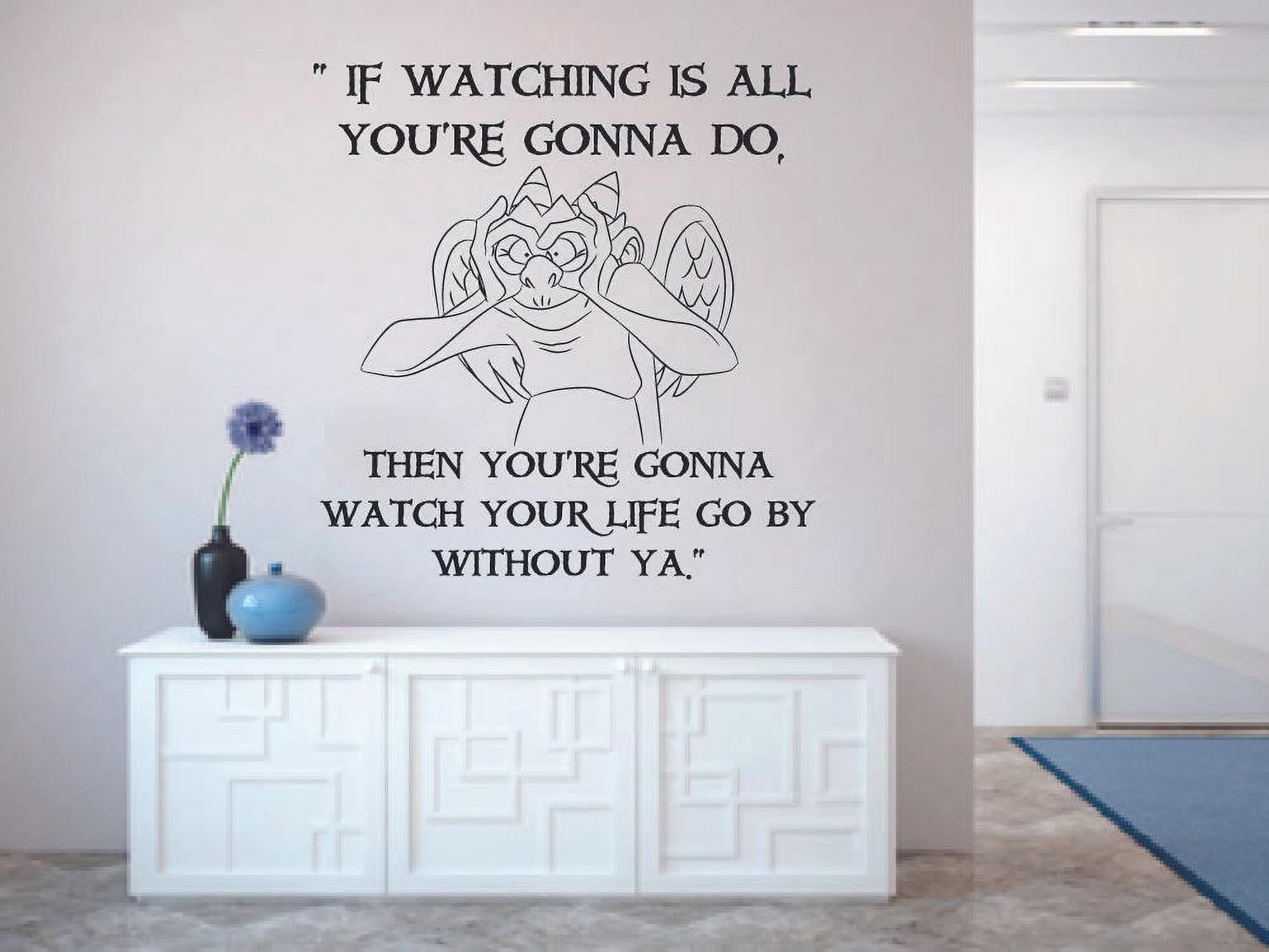 Hunchback of Notre Dame Quote Disney Cartoon Quotes Wall Sticker Art ...