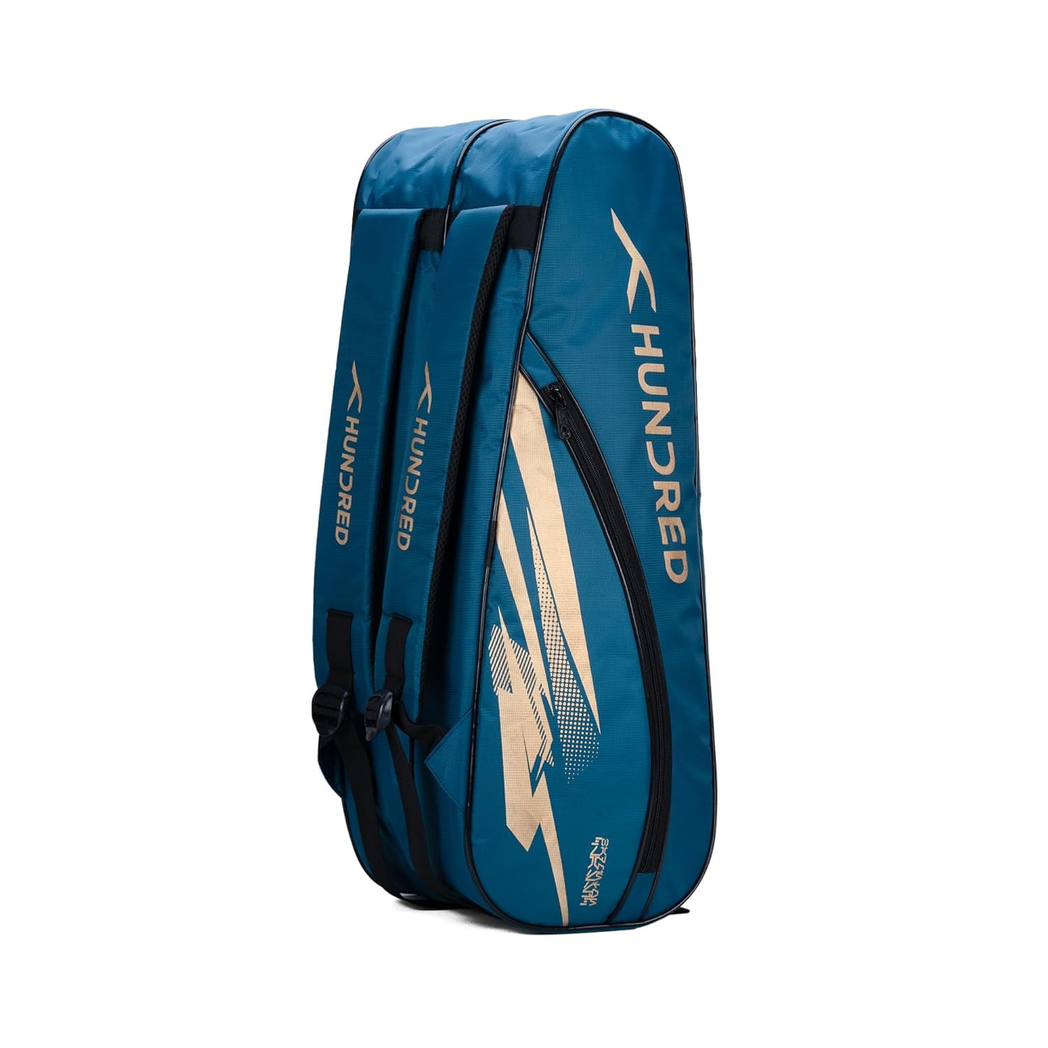 Hundred Cosmogear Badminton Kit-bag (Teal Green) Double Zipper | Bag ...