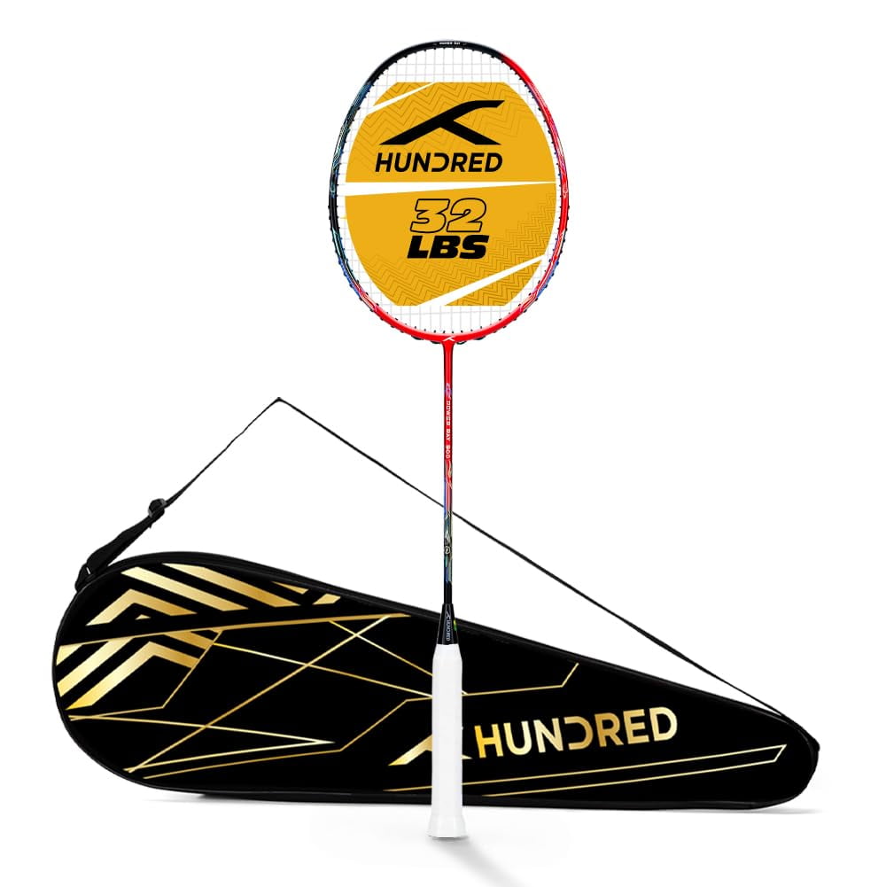 Hundred Power Ray 900 Unstrung Badminton Racket with Full Cover 79 ...