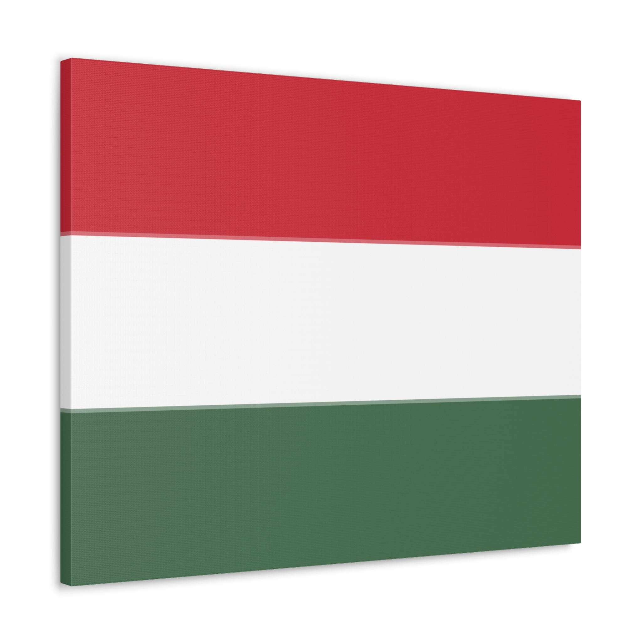 Hungary Country Flag Canvas Vibrant Wall Art Unframed Home Decor ...