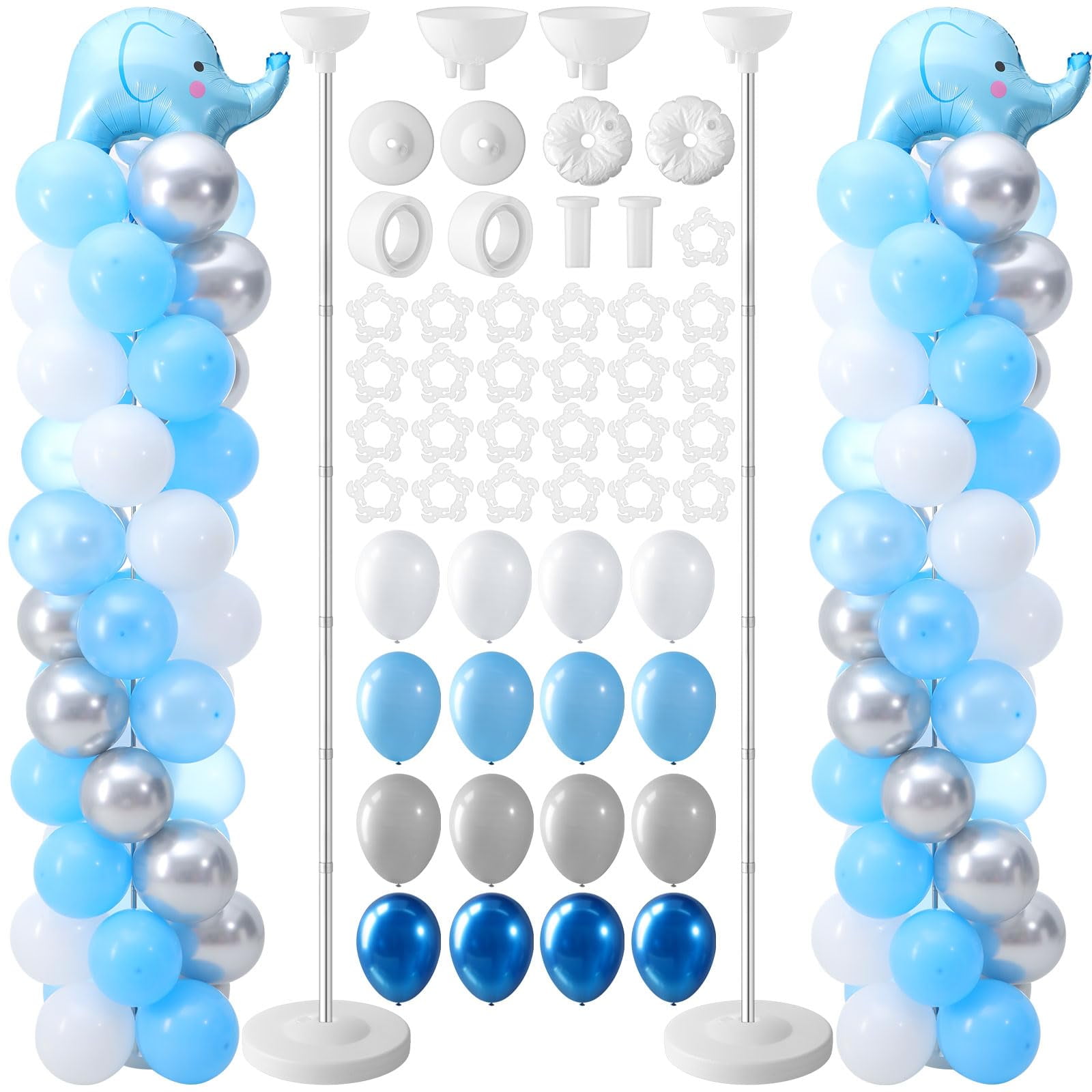 Hungdao 2 Sets Balloon KEF16 Column Kits, Include Adjustable Balloon ...