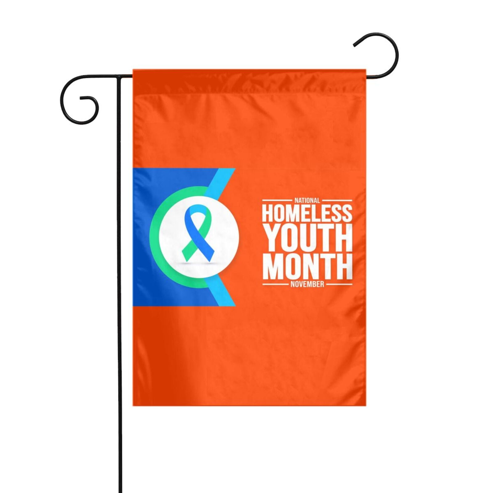 Hunger And Homelessness Awareness Month Garden Flag Double Sided Yard ...