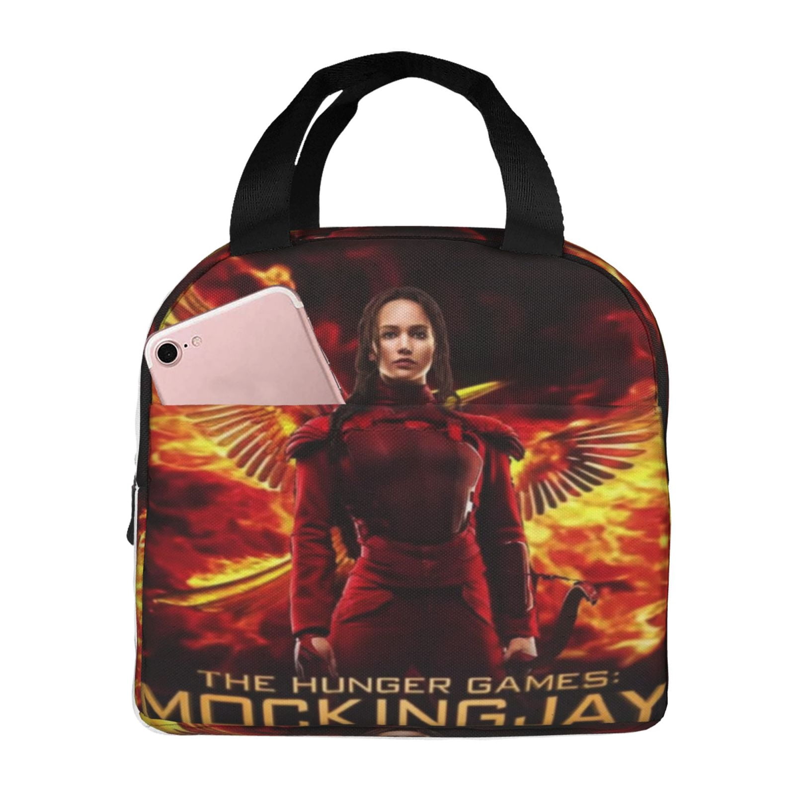 The Hunger Games Lunch Bag Kawaii Anime Reusable Cooler Bag Lunch Box ...