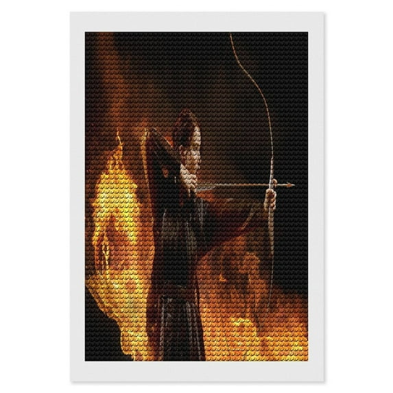 Hunger Movie Game Diamond Art Kits for Adults Kids,DIY 5D Round Full ...