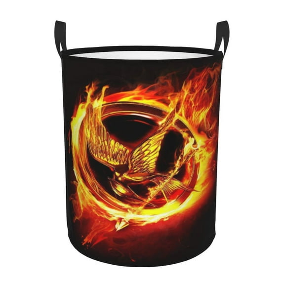 Hunger Movie Game Laundry Basket with Handle Waterproof Fabric Hamper ...