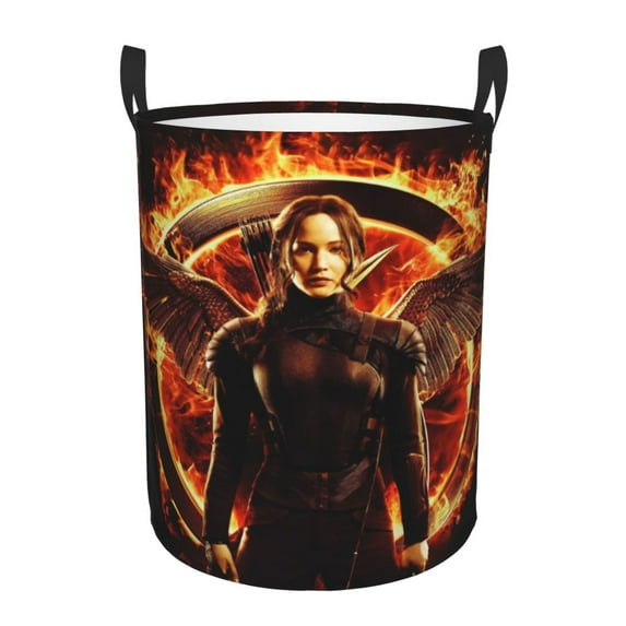 Hunger Movie Game Laundry Basket with Handle Waterproof Fabric Hamper ...