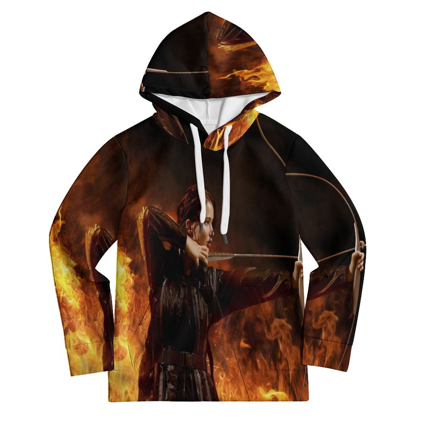 Hunger Movie Game Lightweight Hoodie Anime Sweatshirts Pullover Long ...