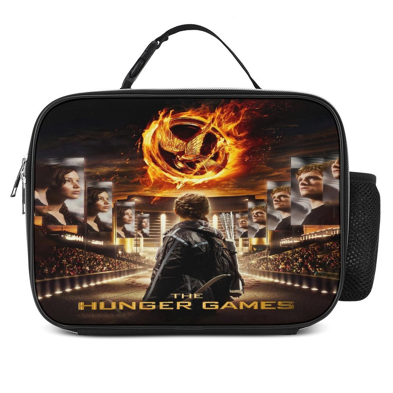 Hunger Movie Game Reusable Lunch Bento Box Insulated Portable Handbags ...