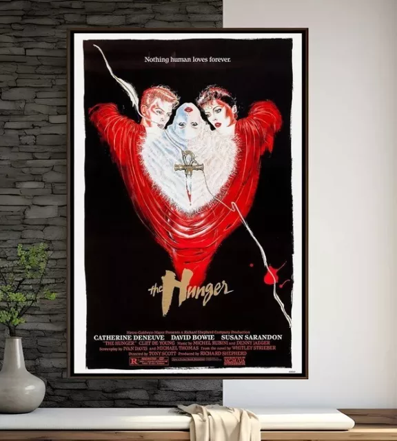 The Hunger Movie Poster, High Quality Print, Movie Art, Wall Decor ...