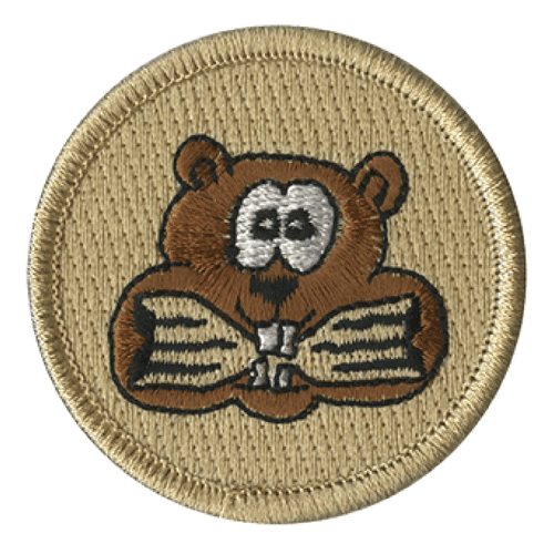 Hungry Beaver Scout Patrol Patch (Sew-on) - ClassB - Walmart.com