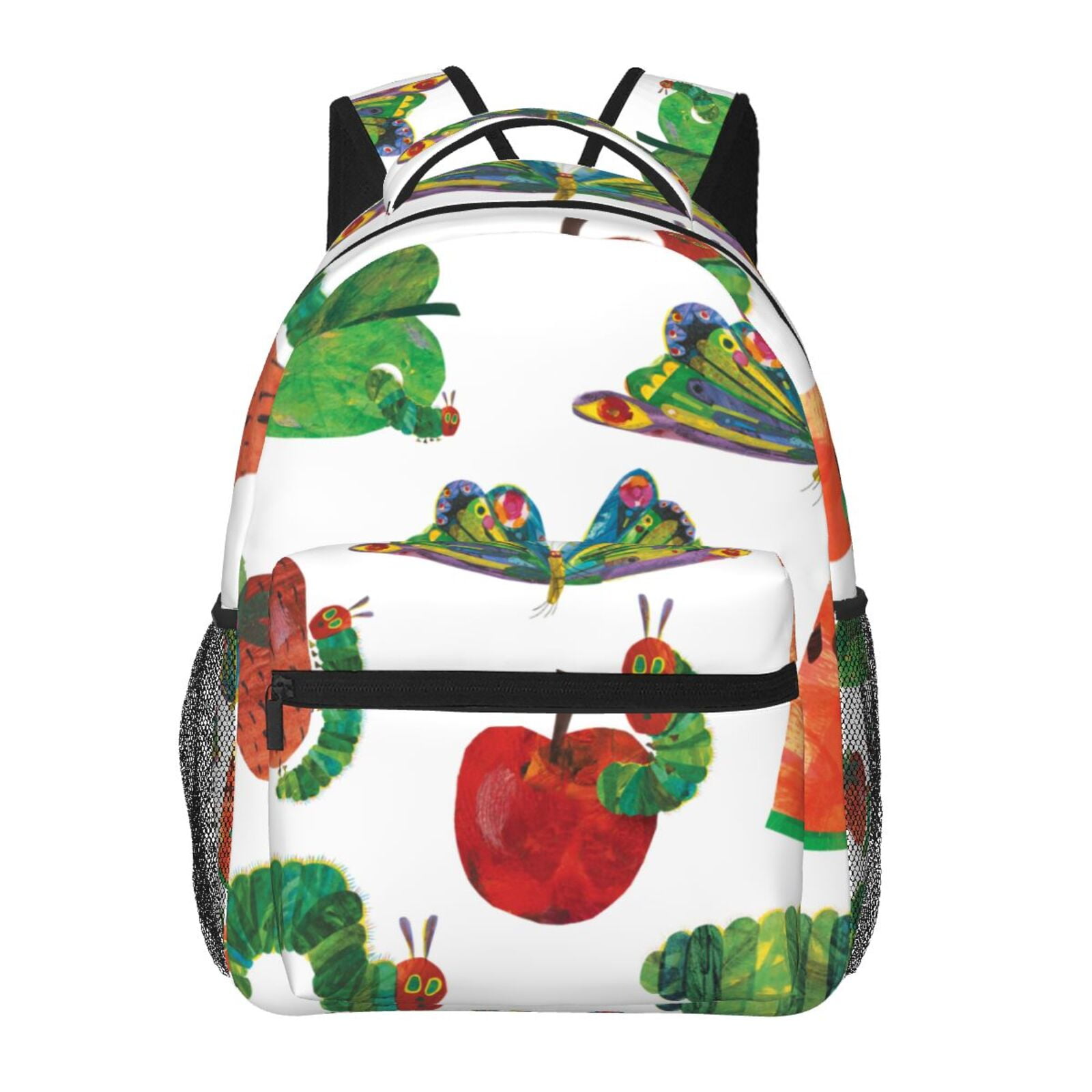 Hungry Caterpill-a Backpack Cute Cartoon Lightweight Backpacks Portable ...