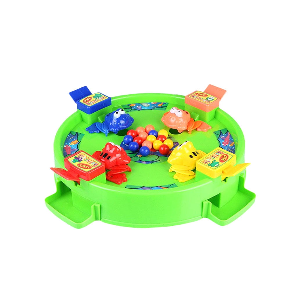 Hungry Frogs 3D Battle Board Games Frogs Eating Balls Play Toy Set ...