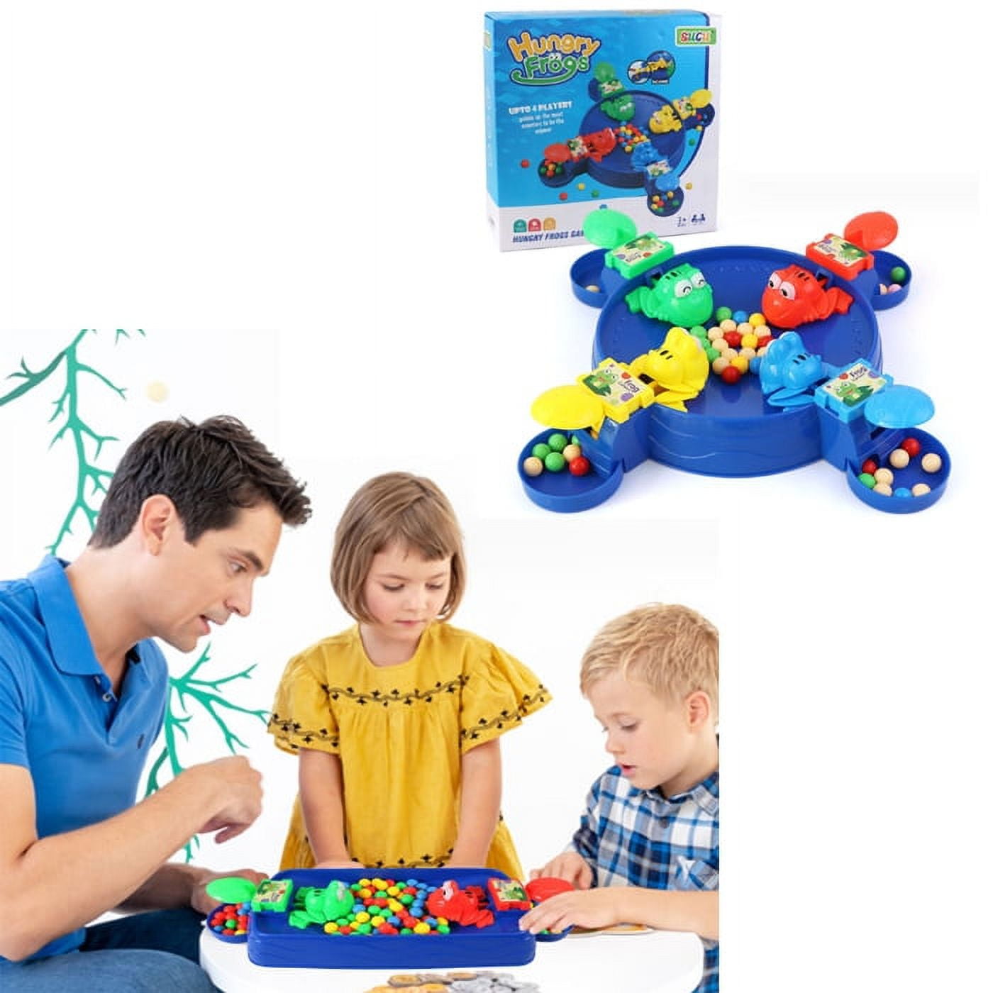 Hungry Frogs Board Game – Intense Game of Quick Reflexes – Tabletop ...