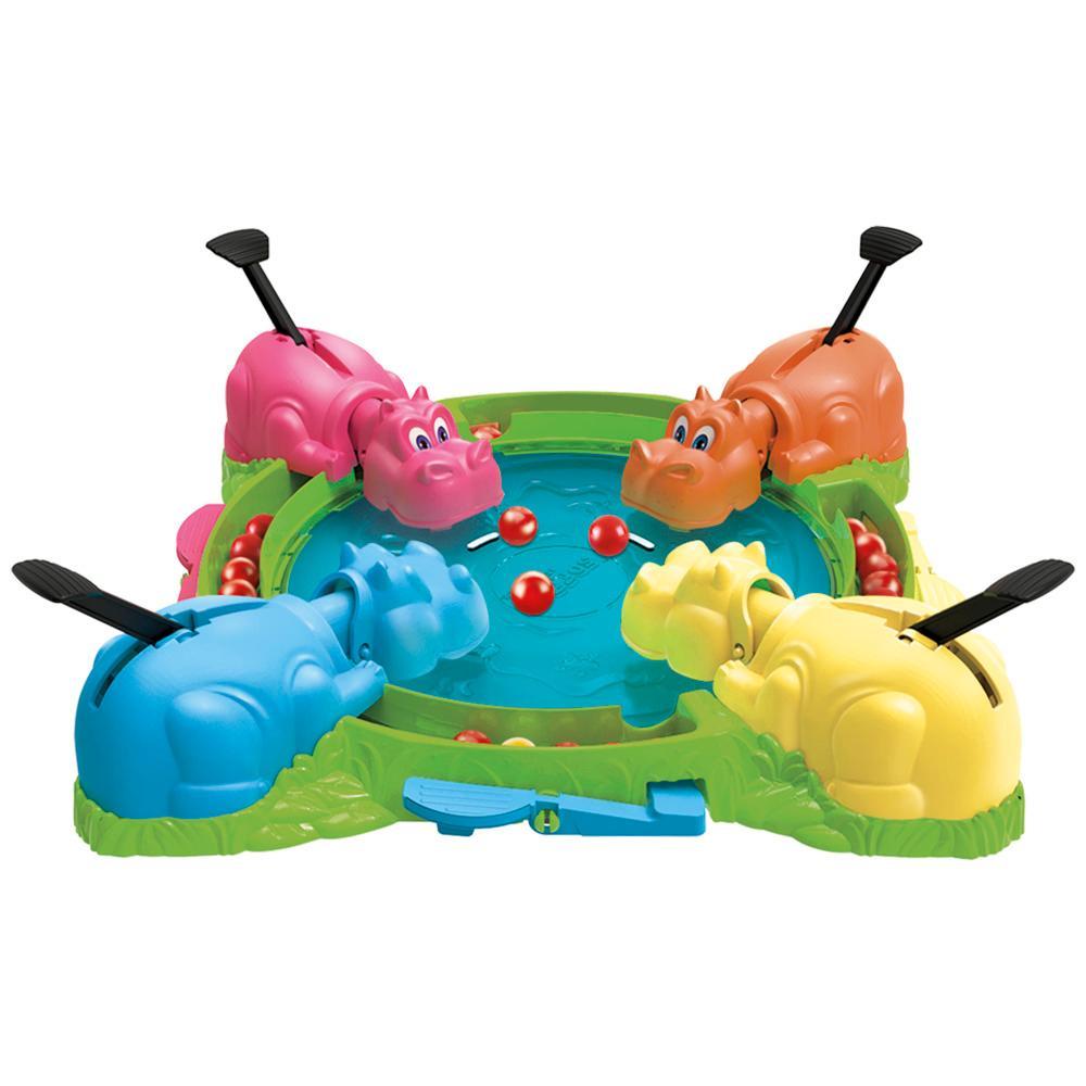 Hungry Hungry Hippos Board Game for Kids and Family Ages 4 and Up, 2-4 ...