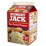 Hungry Jack Real Mashed Potatoes, 57 Servings, Instant and Creamy ...