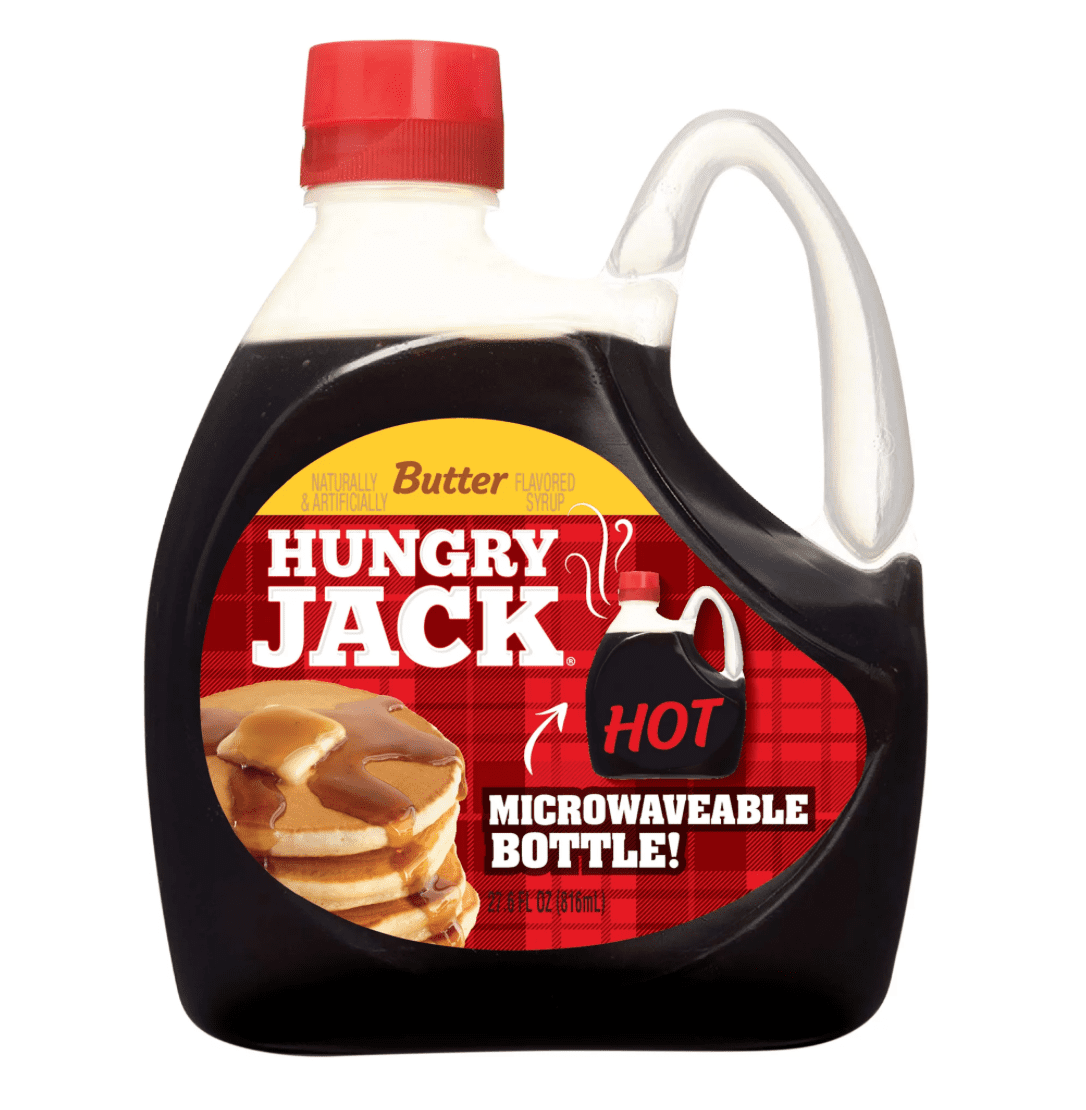 Hungry Jack Butter Flavored Pancake Syrup (Pack of 2) - Walmart.com