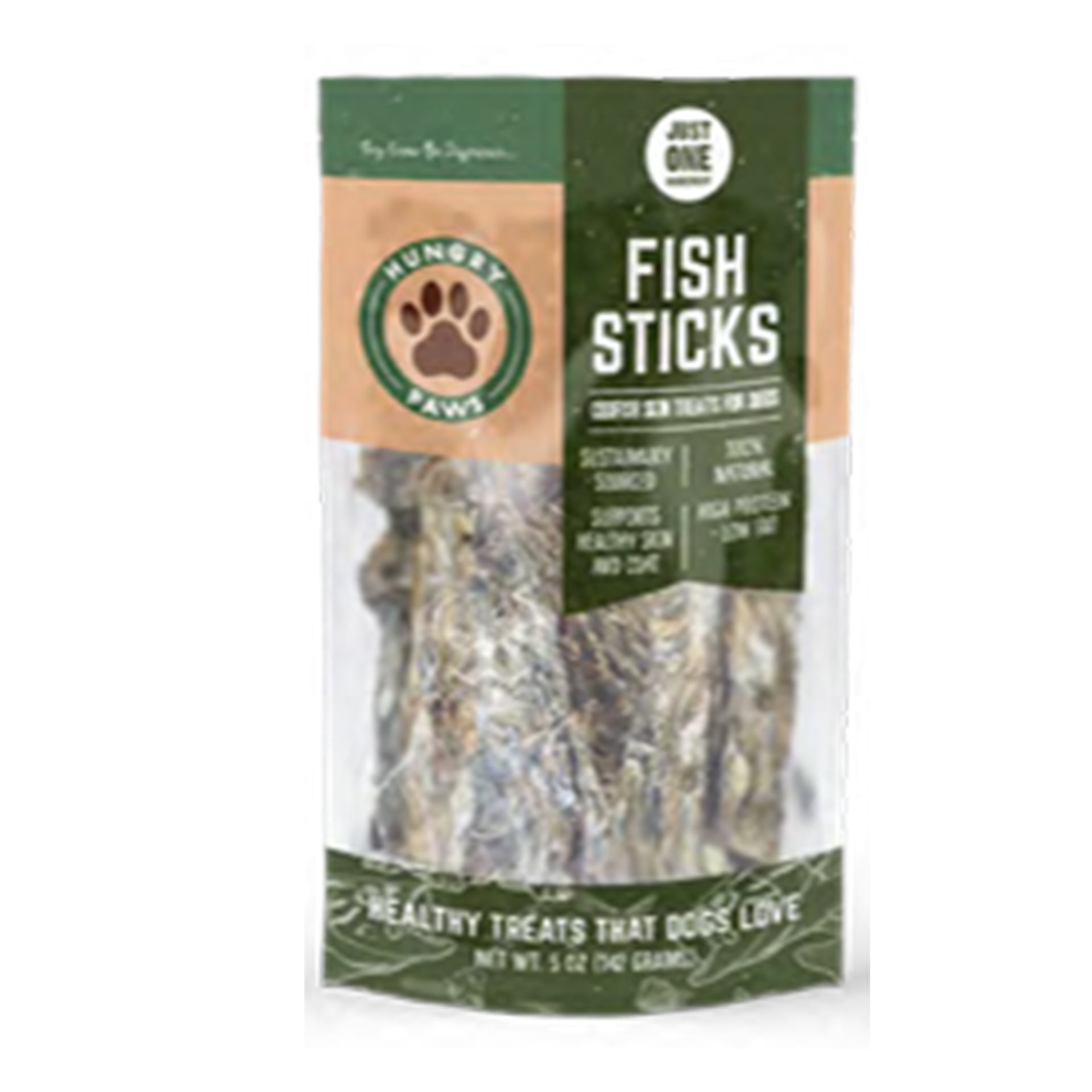 Hungry Paws Sticks Single Ingredient Treat Cod 5oz. - Walmart.com