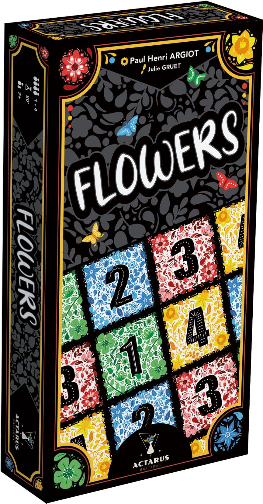 Flowers Card Game - MMF7 Fast-Paced Color-Matching Strategy Game, Easy ...