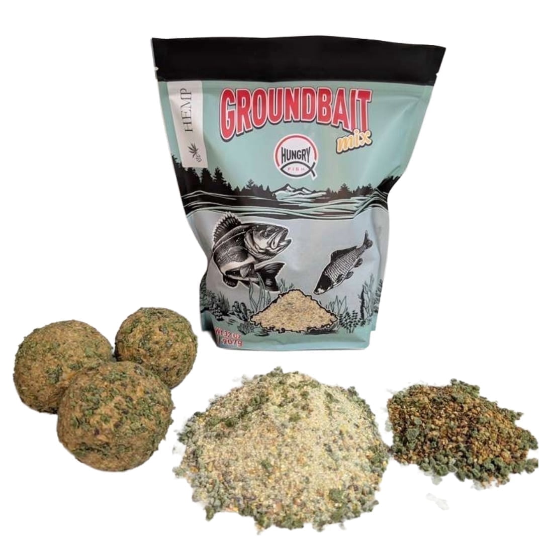 HungryFish Groundbait Fishing Chum Mix – Natural Fishing Bait for Carp ...