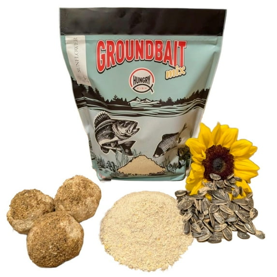 HungryFish Groundbait Fishing Chum Mix – Natural Fishing Bait for Carp ...