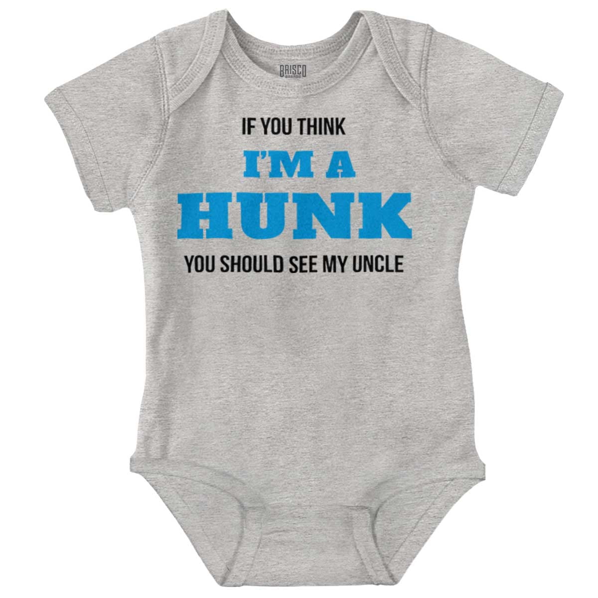 Hunky Like My Uncle Funny Nephew Bodysuit Jumper Boys Infant Baby ...
