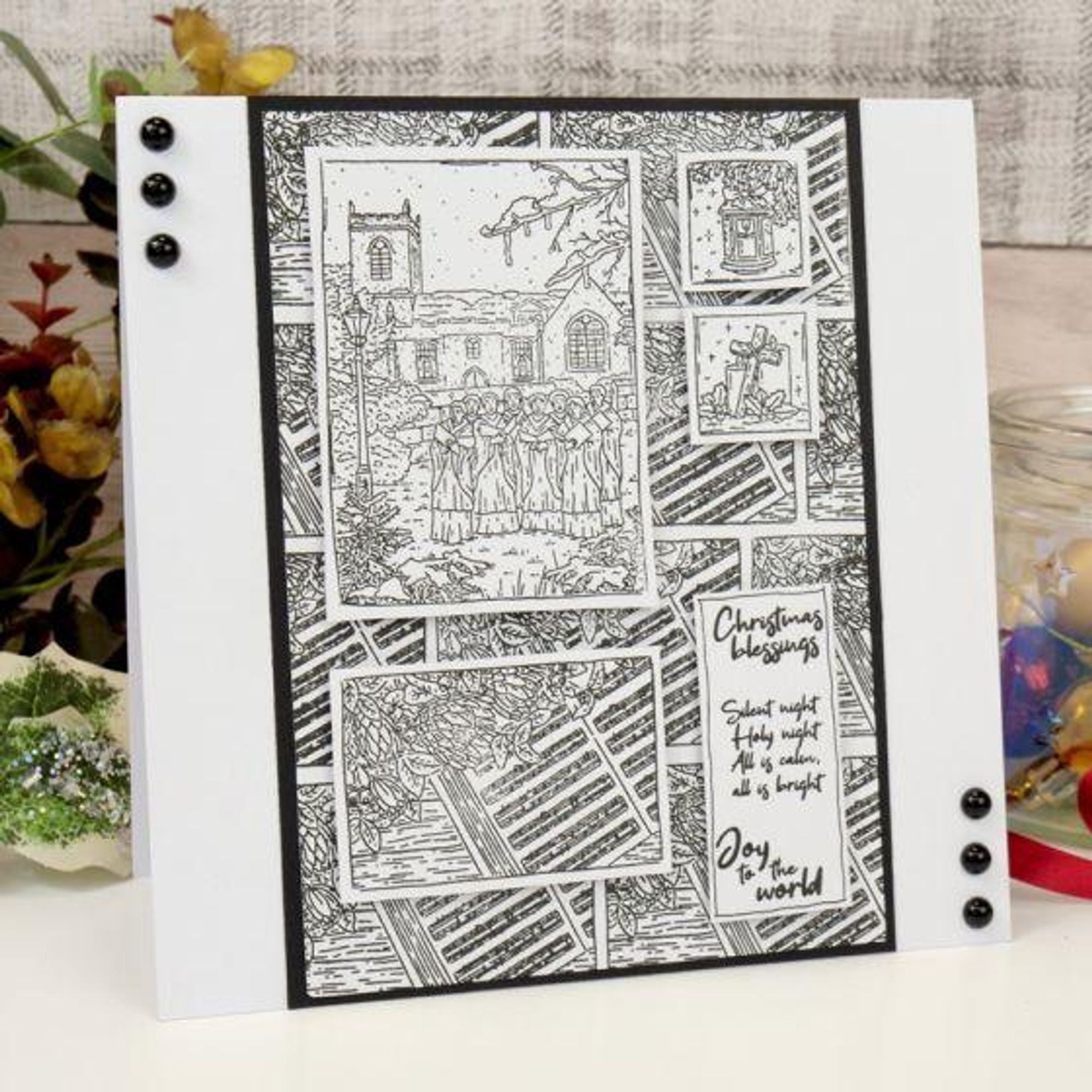 Hunkydory Crafts For The Love Of Stamps - Church Choir A6 Stamp Set ...