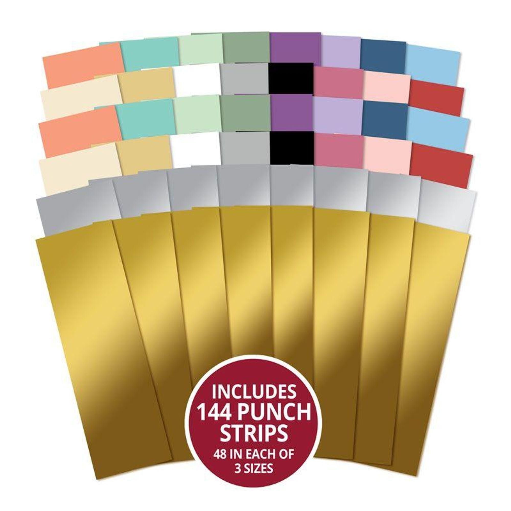 Hunkydory Crafts Moonstone Minis - Assorted Punch Strips - Walmart.com