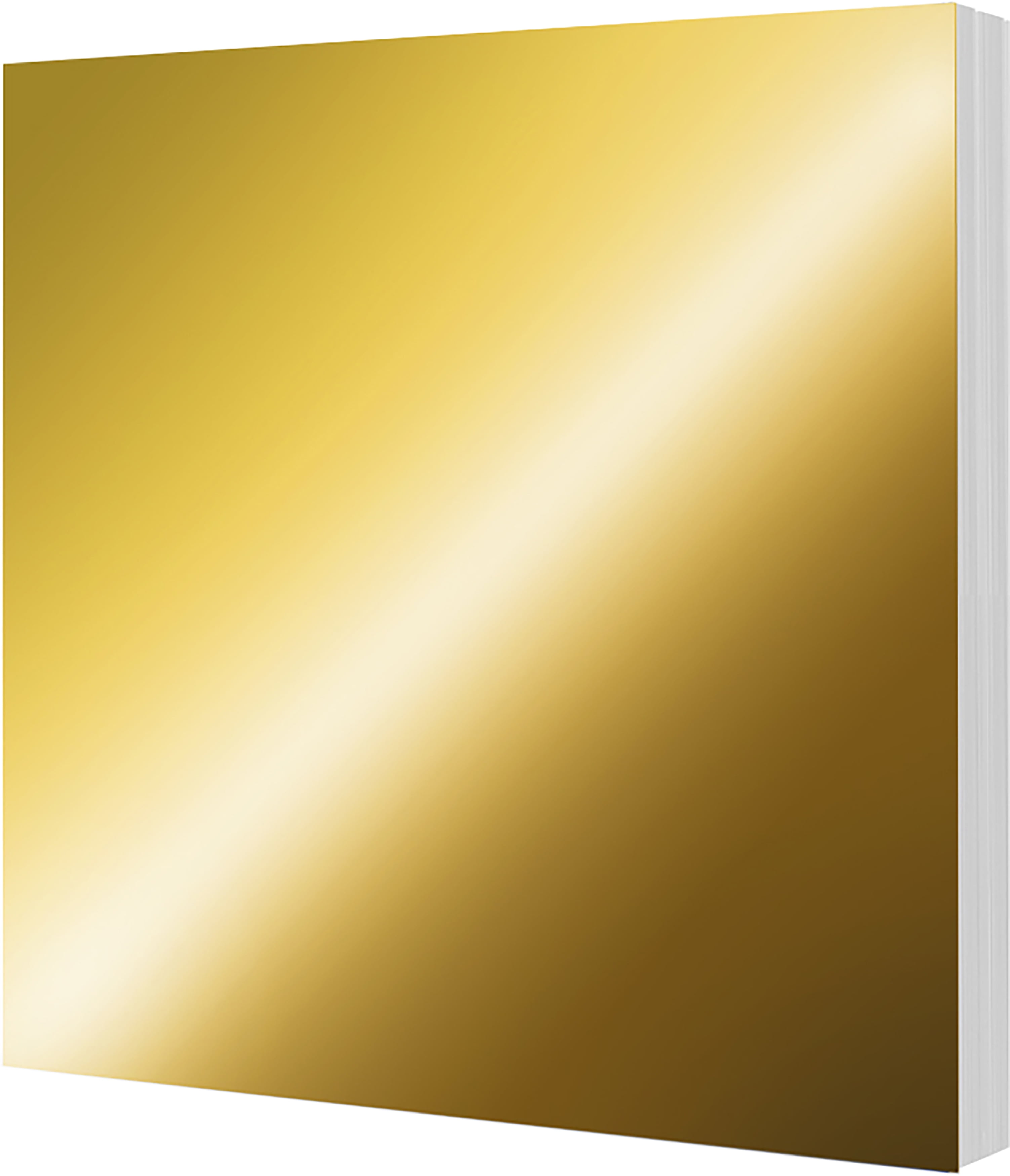 Hunkydory Mirri Super-Reflective 5"X5" Cardstock Mats 150/Pk-Gold ...