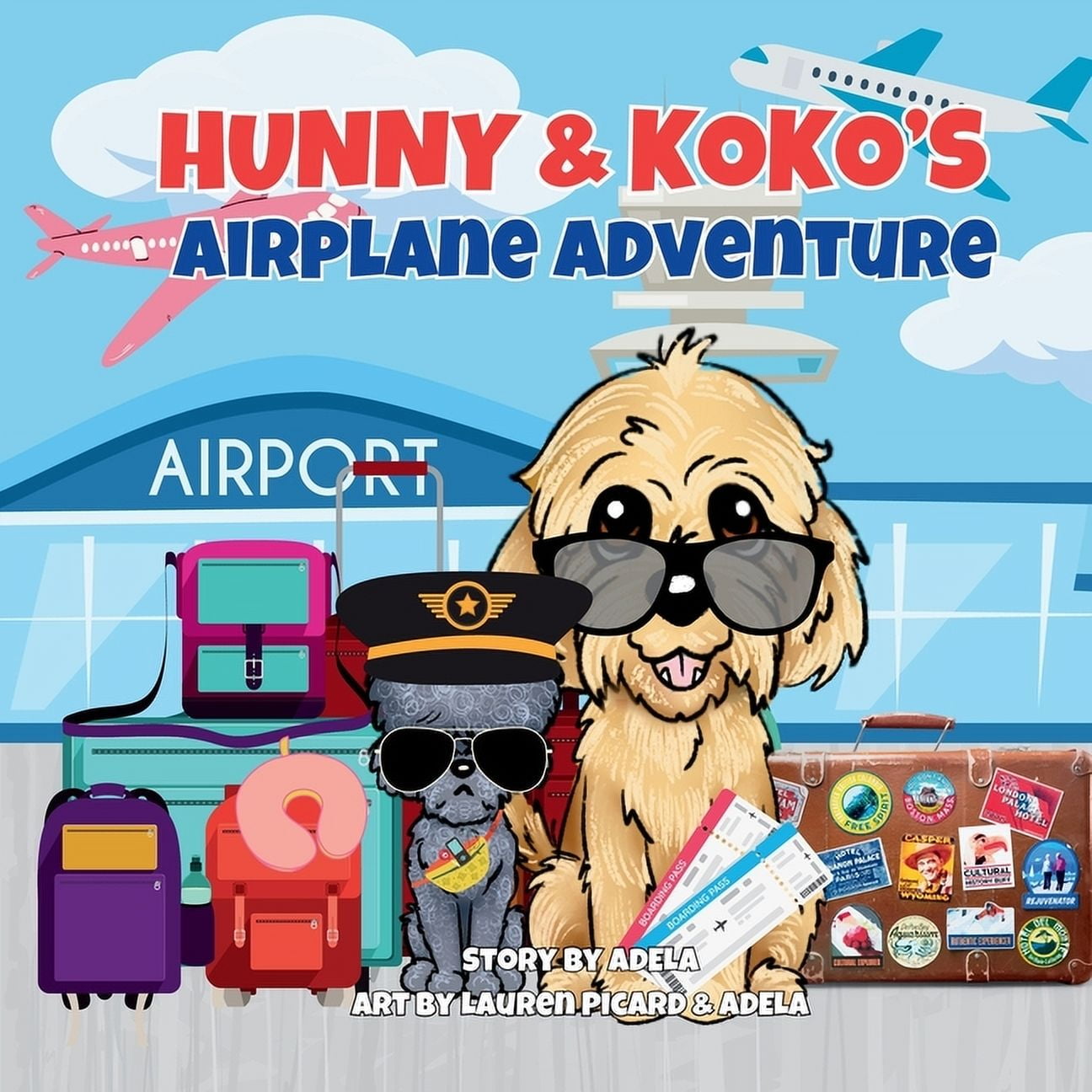 Hunny & Koko Hunny & Koko's Airplane Adventure, (Paperback) - Walmart.com