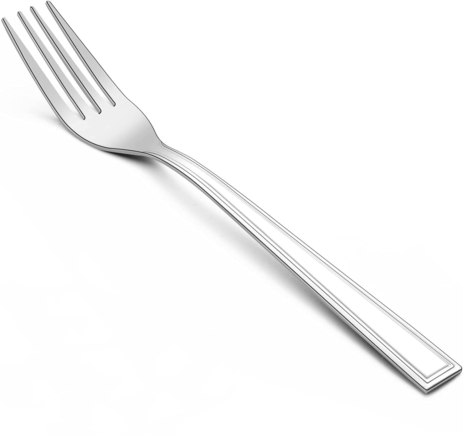 "Hunnycook 24-Piece Dinner Forks Set, 7.7"" Stainless Steel, Mirror ...