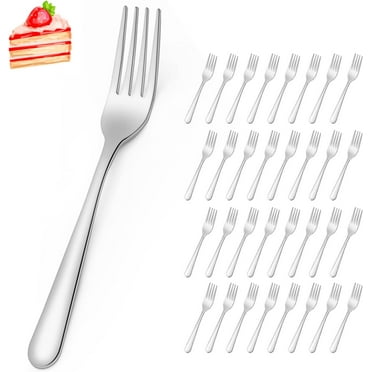 Mirdinner 24 Pcs Dinner Forks set, 7.79-Inch Stainless Steel Forks ...