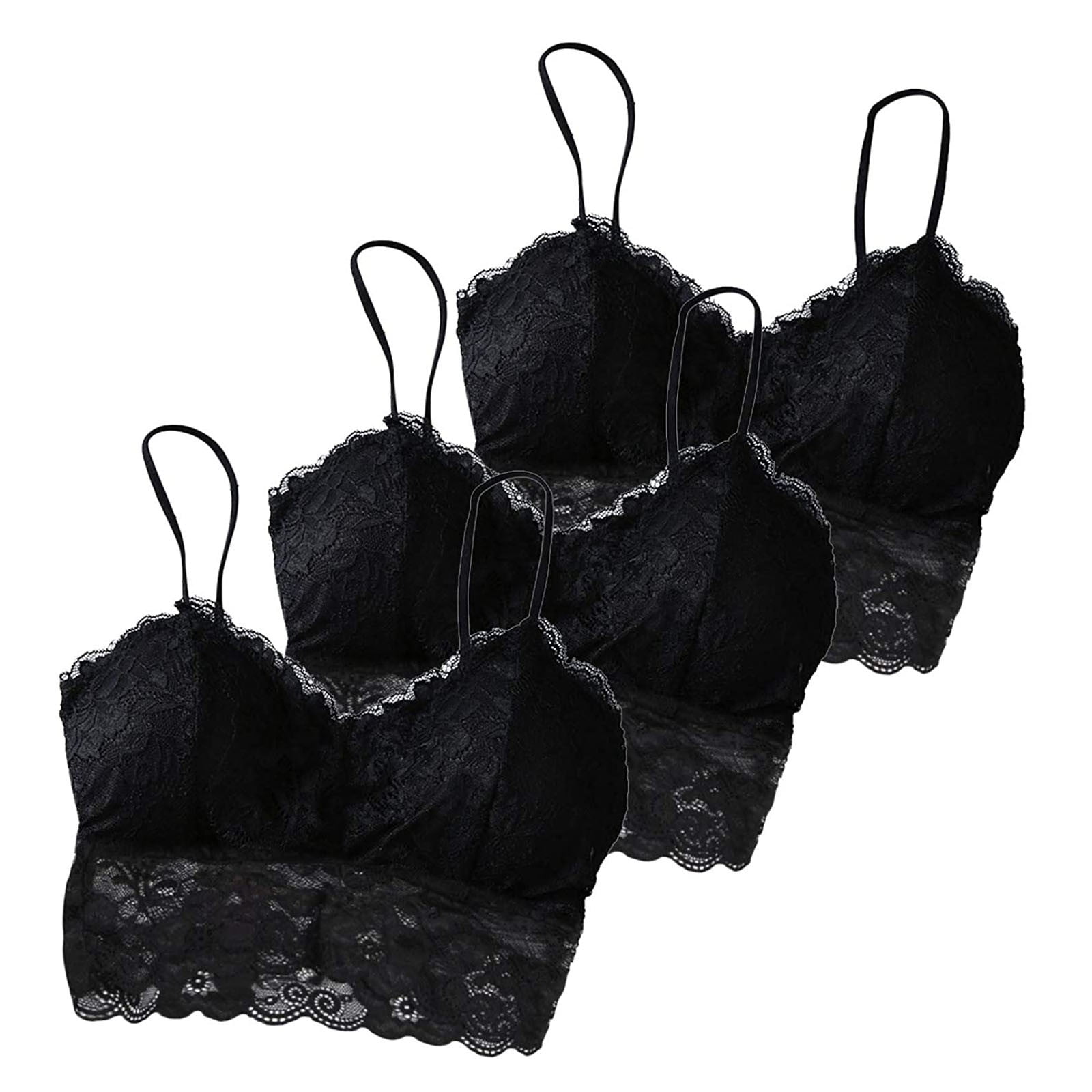 Hunpta Bralettes For Women 3PC Women Vest Have A Chest Pad Wearing ...