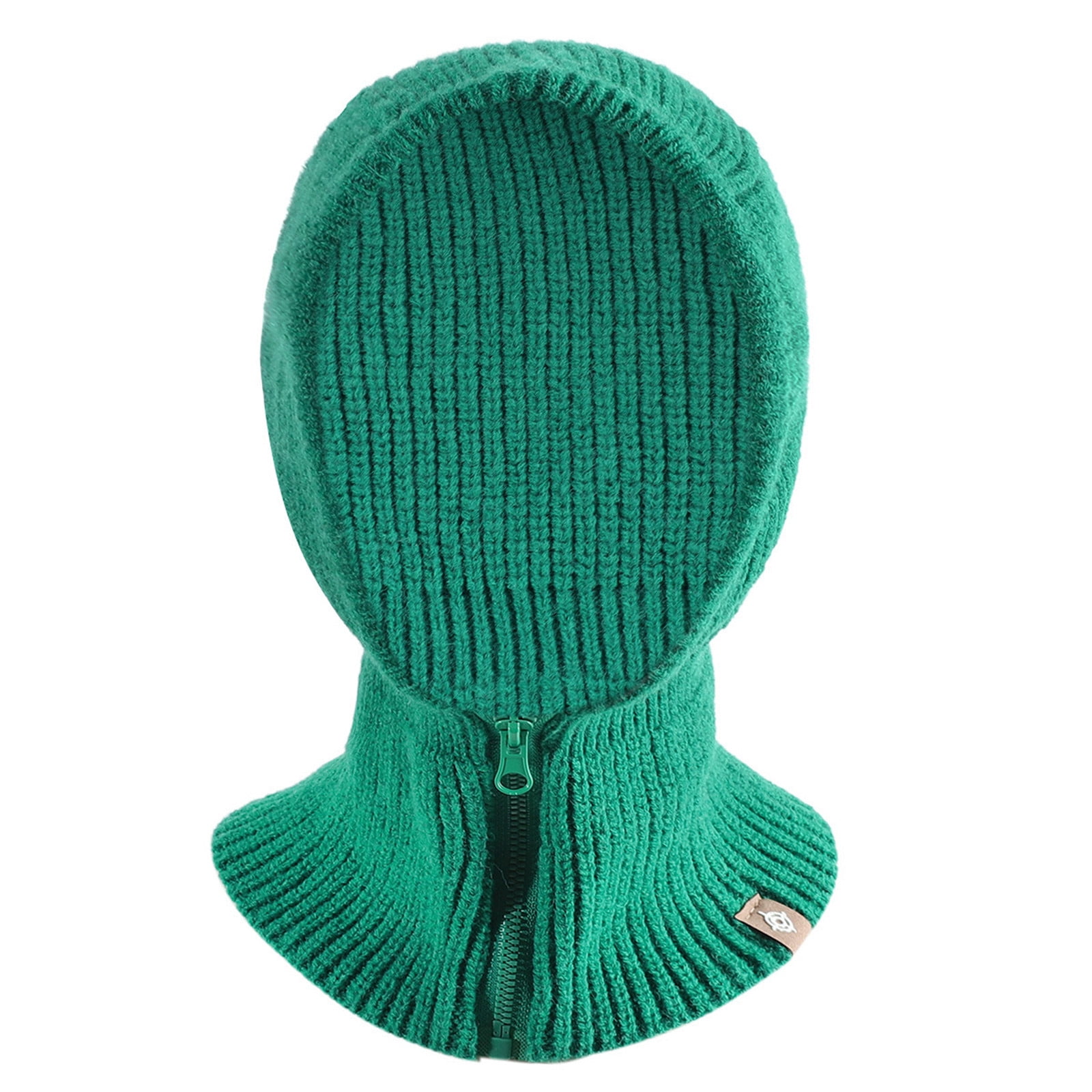 Hunpta Clearance Winter Hat Windbreak Hood Hood Knit Wool Hat Bib Hood ...