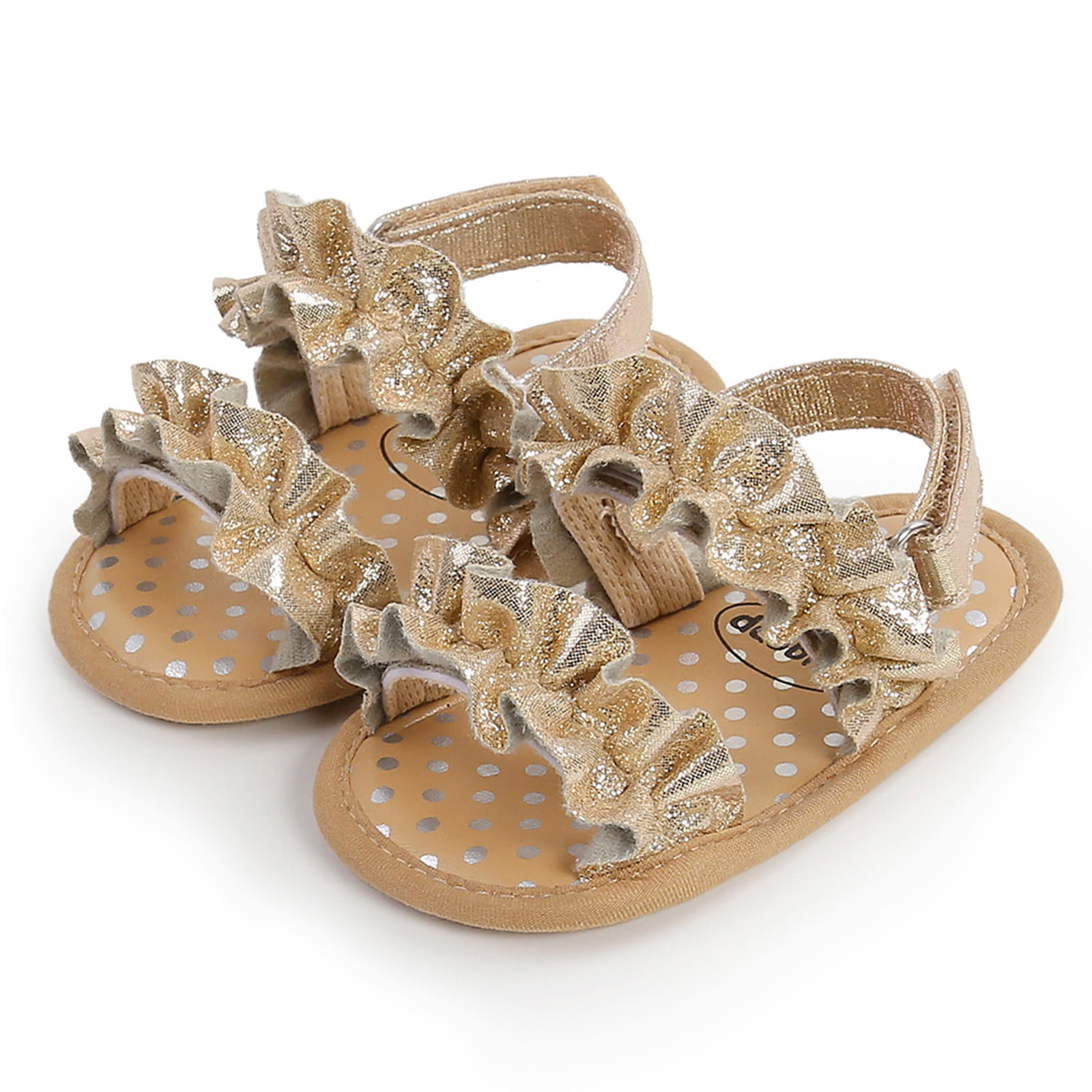 Hunpta Kids Sandals Baby Girls Sandals Summer Shoes Outdoor First Walk Toddler Girls Shoes For ...